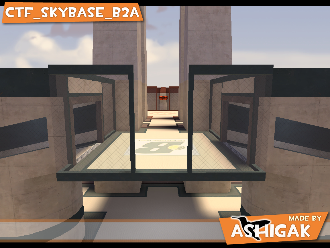 ctf_skybase_b2a Mod for Team Fortress 2 | TF2 Mods