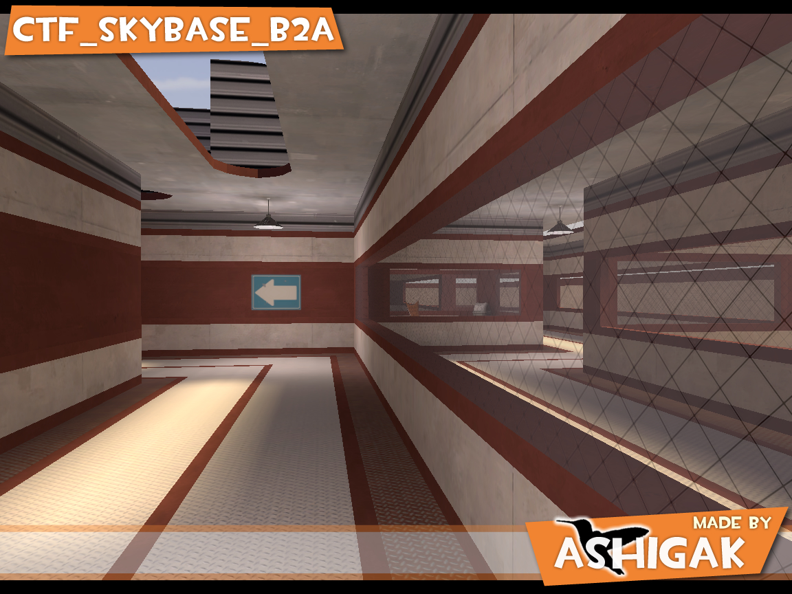 ctf_skybase_b2a Mod for Team Fortress 2 | TF2 Mods