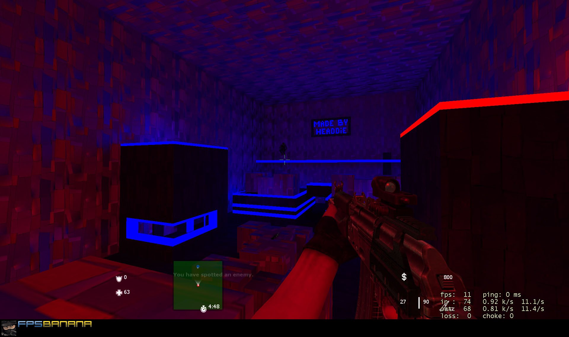 Aim_Ak_M4_Neon [Counter-Strike: Source] [Mods]