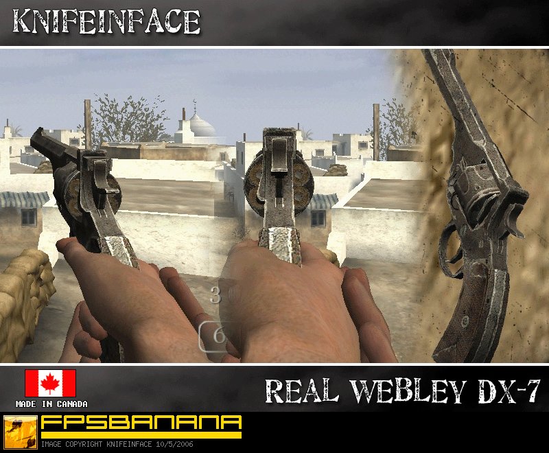 KnifeInFace's Real Webley Mod for Call of Duty 2 | CoD2 Mods