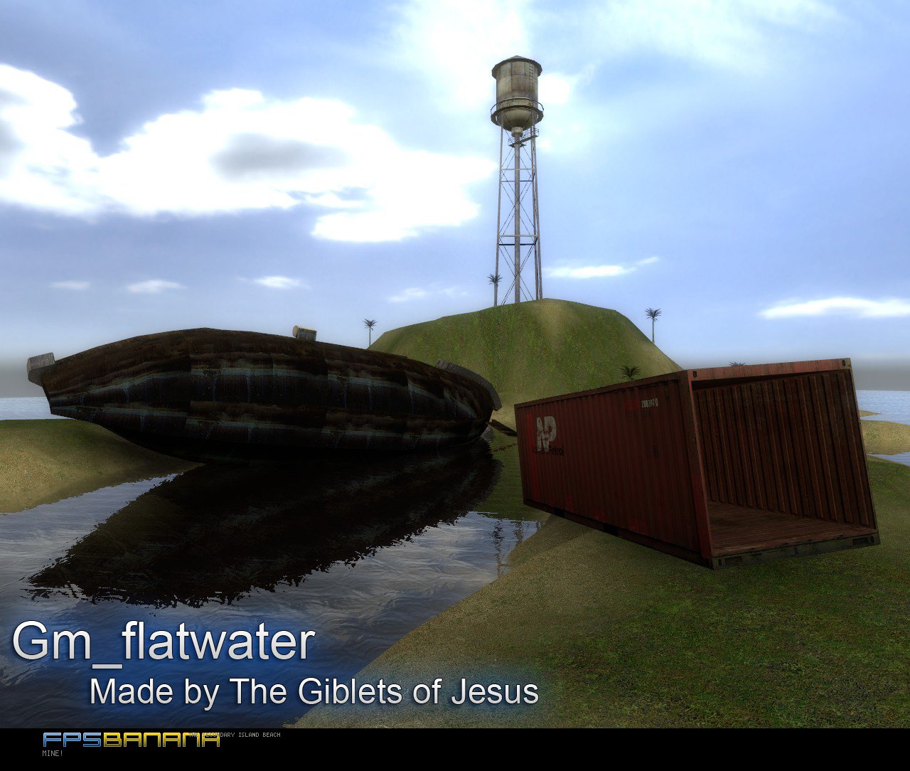 gm_flatwater v2 Mod for Garry's Mod | GMod Mods