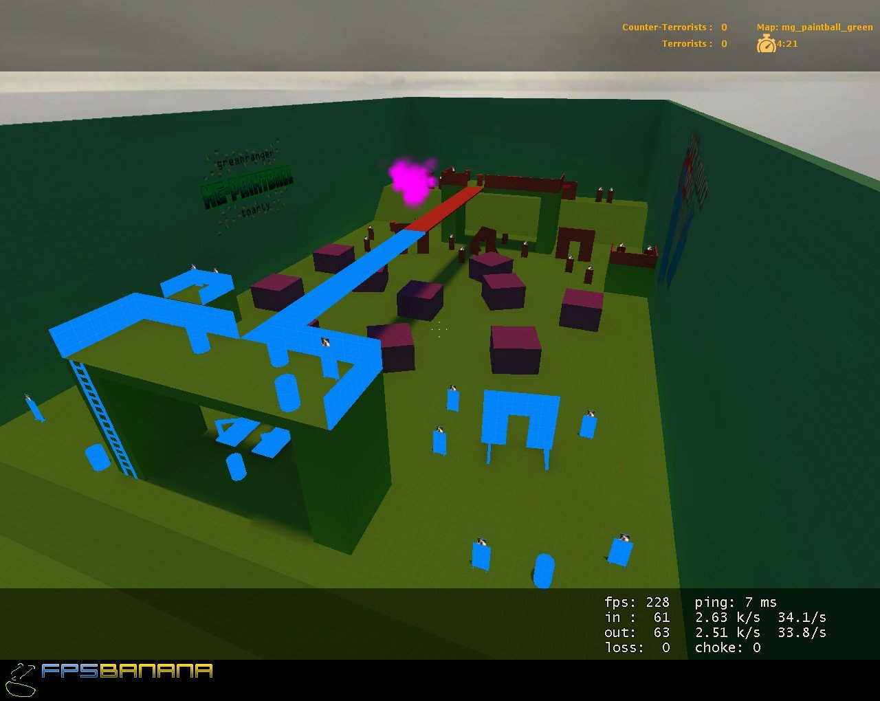 mg_paintball_green Mod for Counter-Strike: Source | CS:S Mods