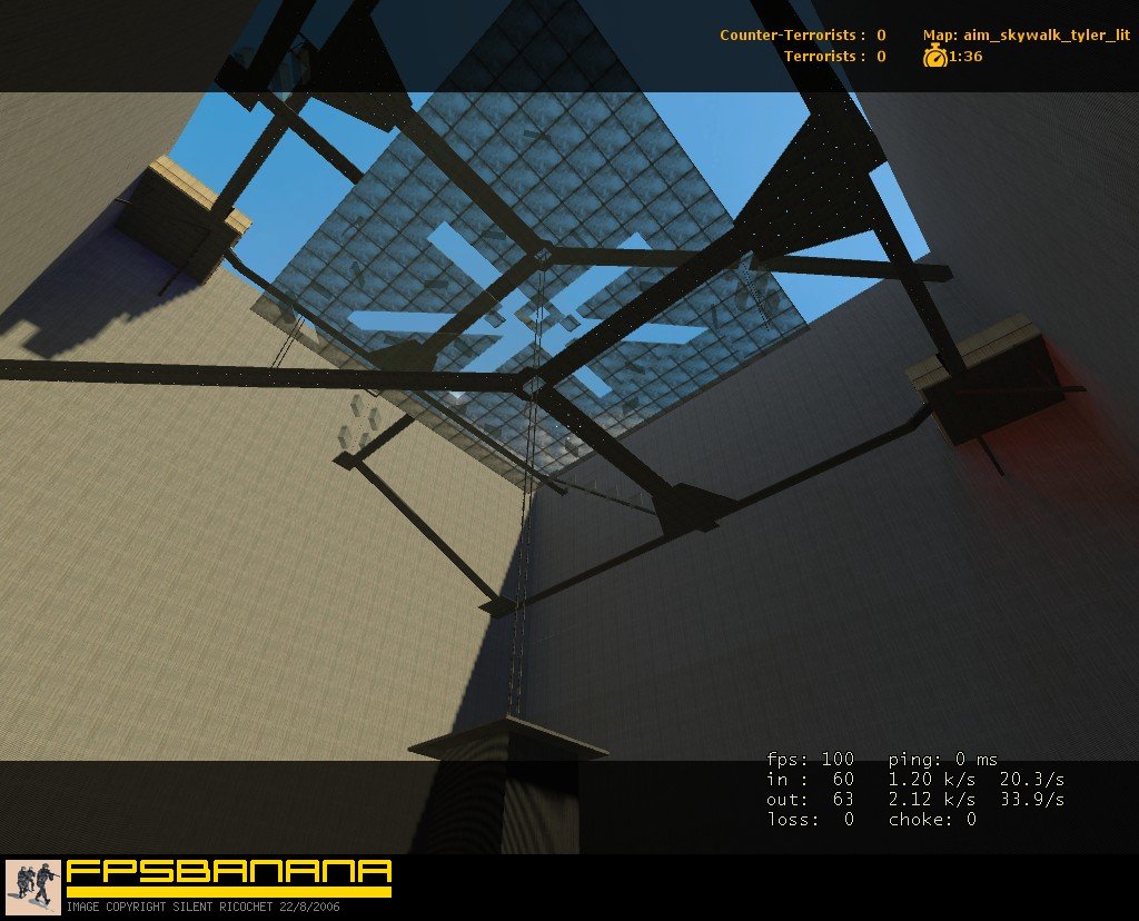 aim_skywalk_tyler_lit Mod for Counter-Strike: Source | CS:S Mods