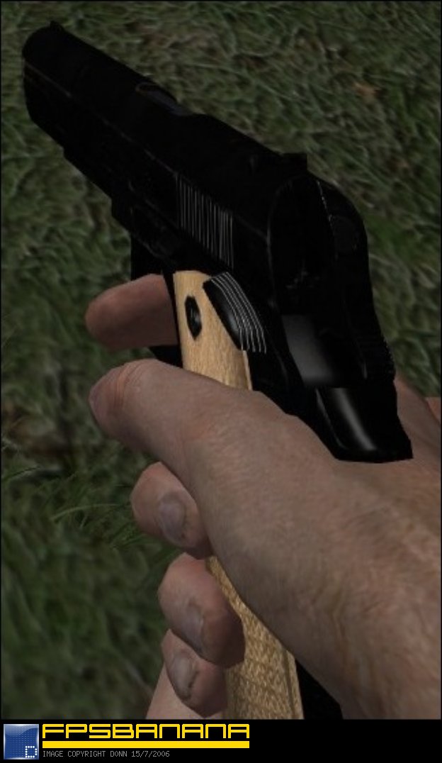 Goldenboy's Black Colt .45 [Call of Duty 2 ] [Mods]