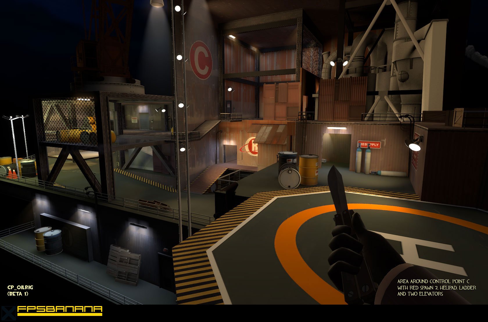 cp_oilrig beta 1 Mod for Team Fortress 2 | TF2 Mods