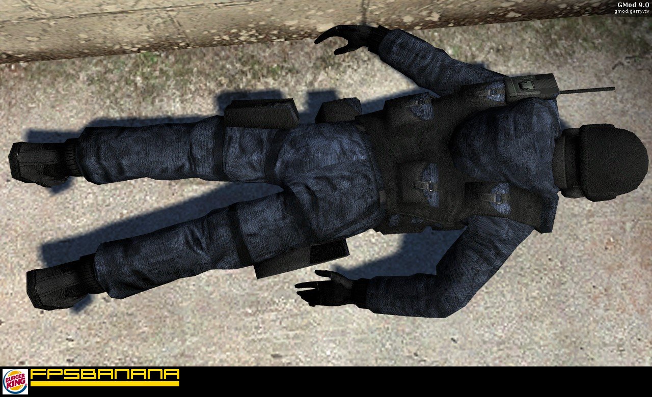 Blue SAS Re-Skin [Counter-Strike: Source] [Mods]