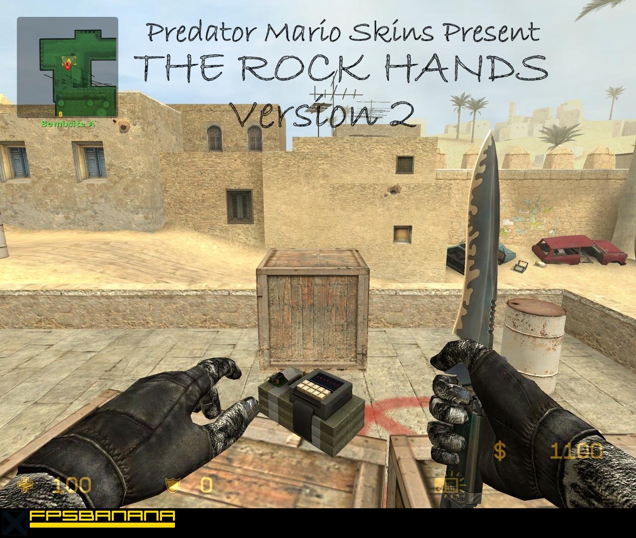 Rock Hands Version 2 Mod for Counter-Strike: Source | CS:S Mods