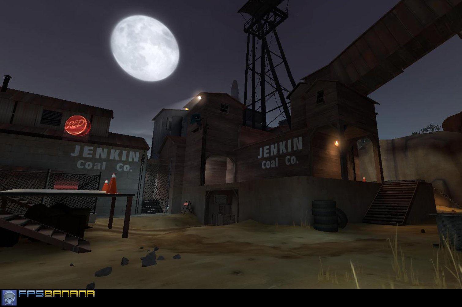 cp_dustbowl_nightlife Mod for Team Fortress 2 | TF2 Mods