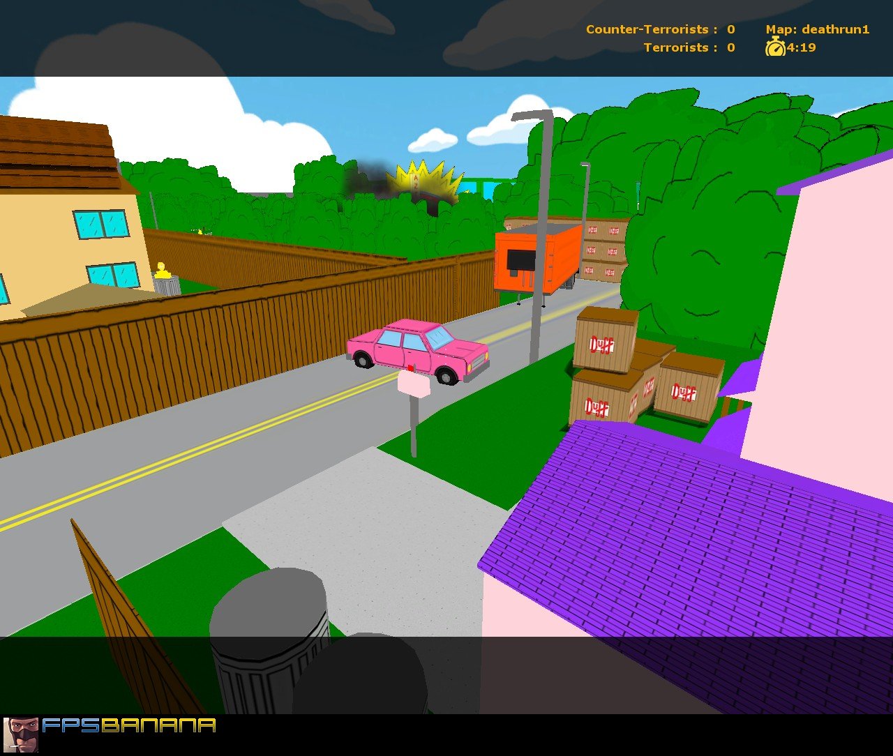 deathrun_simpsons_Busscrash Mod for Counter-Strike: Source | CS:S Mods
