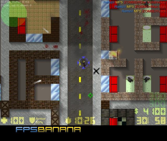 bridge panic epic zombie map Mod for CS2D | CS2D Mods