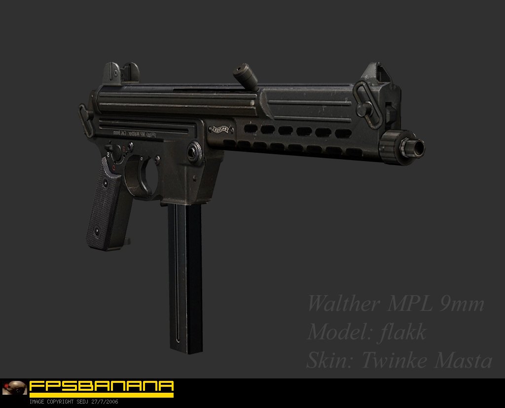 Walther MPL 9mm Mod for Counter-Strike: Condition Zero | CS:CZ Mods