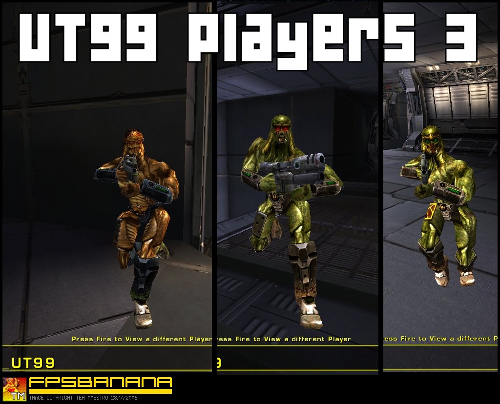 UT99 Players Pack 3 (8 Models) Mod for Unreal Tournament 2004 | UT2k4 Mods