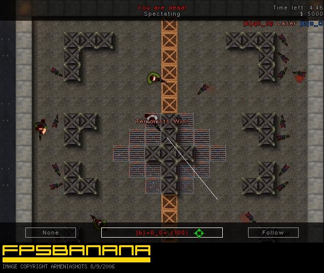 de_armeniashots_laser Mod for CS2D | CS2D Mods