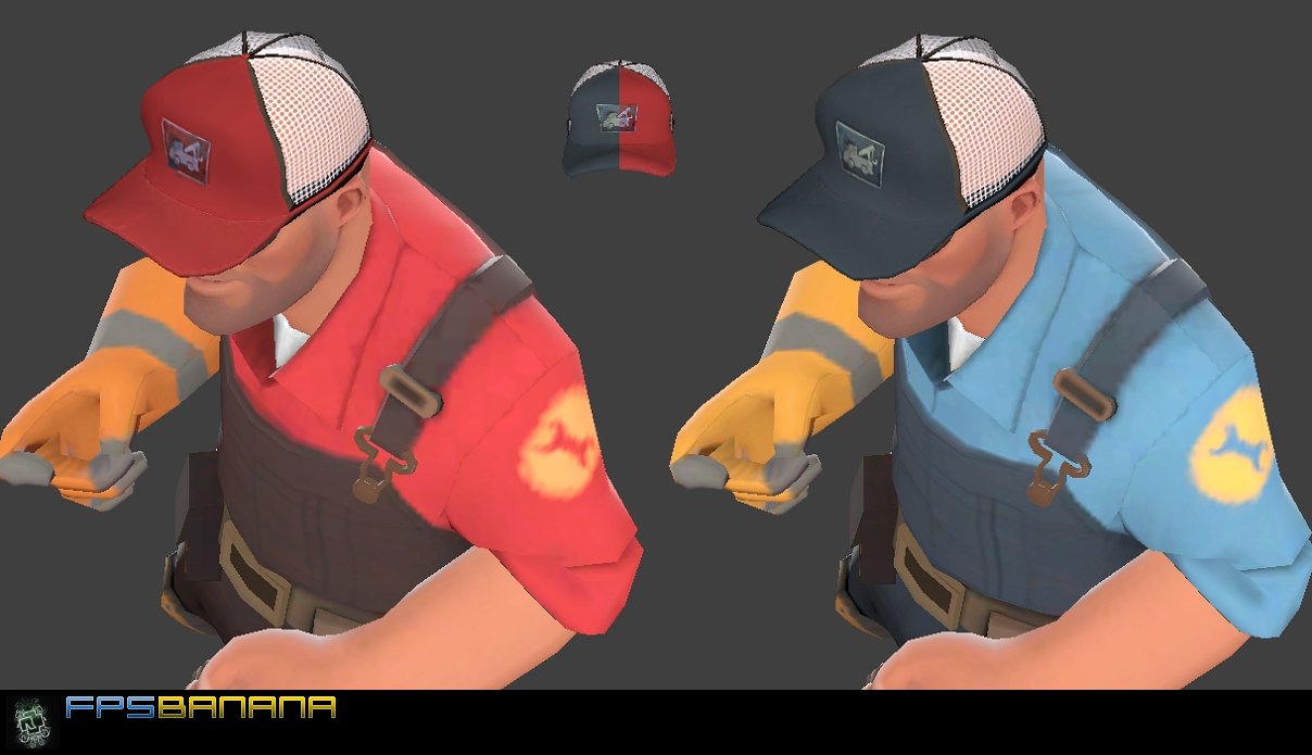 Engineer´s Trucker/Mechanic Hat Mod for Team Fortress 2 | TF2 Mods