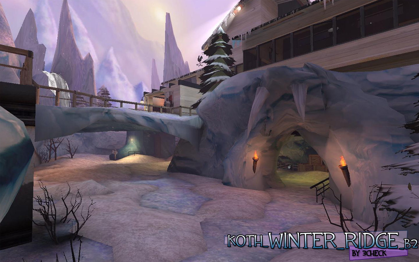 koth_winter_ridge_b2 Mod for Team Fortress 2 | TF2 Mods