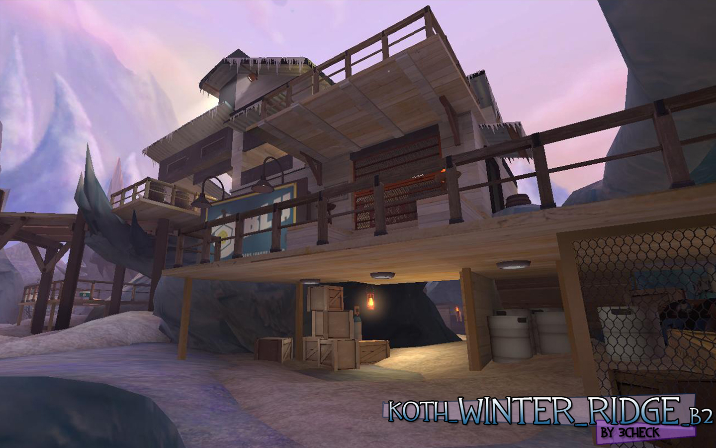 koth_winter_ridge_b2 Mod for Team Fortress 2 | TF2 Mods