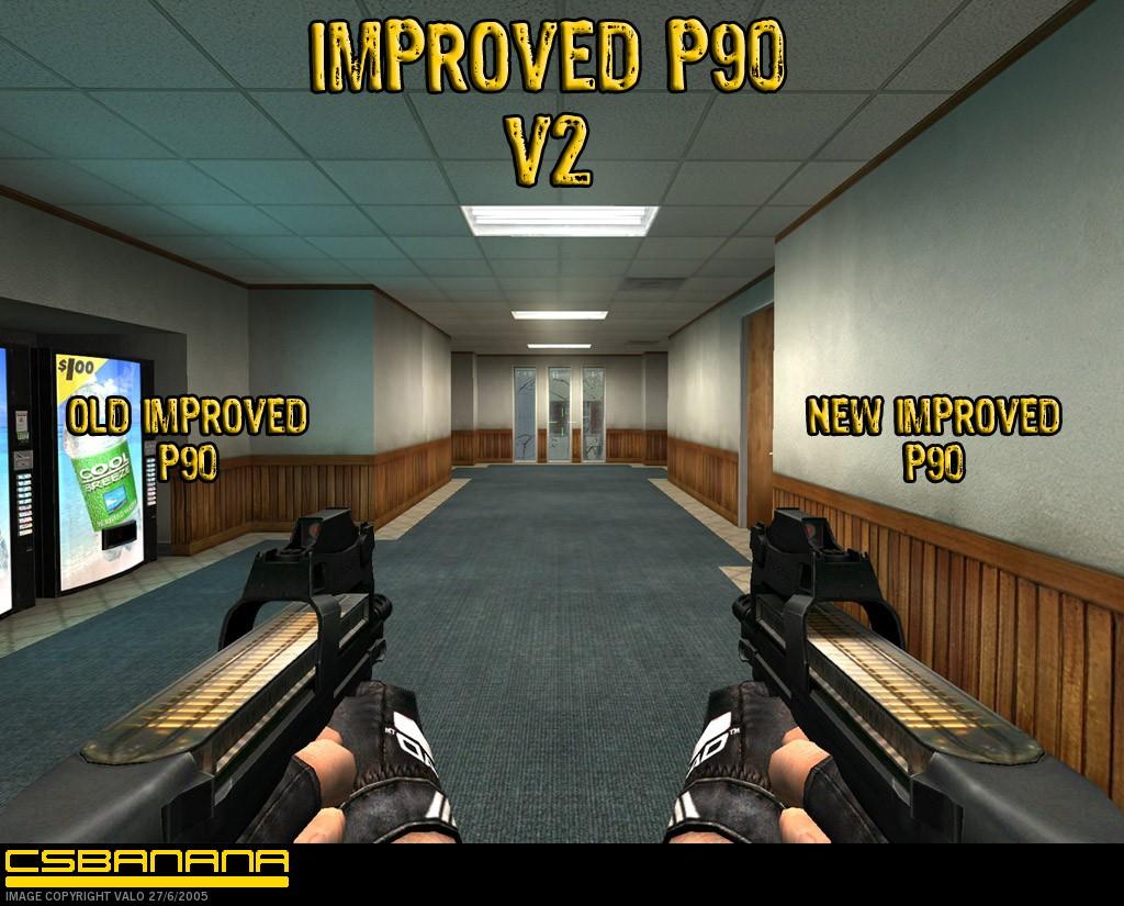 Improved P90 V2!!! Mod for Counter-Strike: Source | CS:S Mods