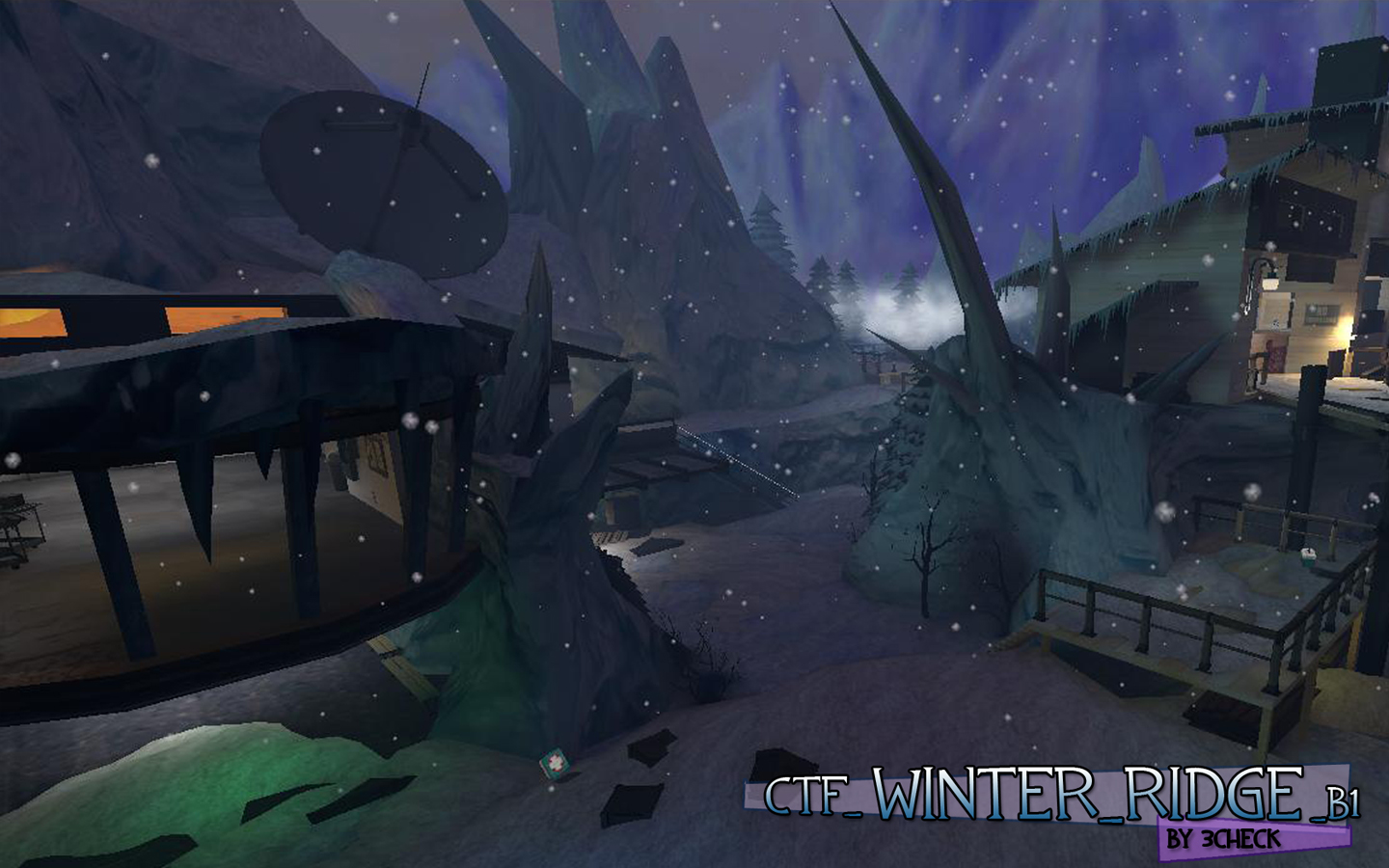 ctf_winter_ridge_b1 Mod for Team Fortress 2 | TF2 Mods
