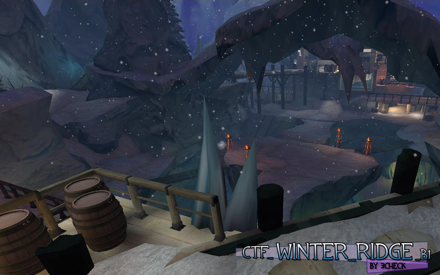 ctf_winter_ridge_b1 [Team Fortress 2] [Mods]