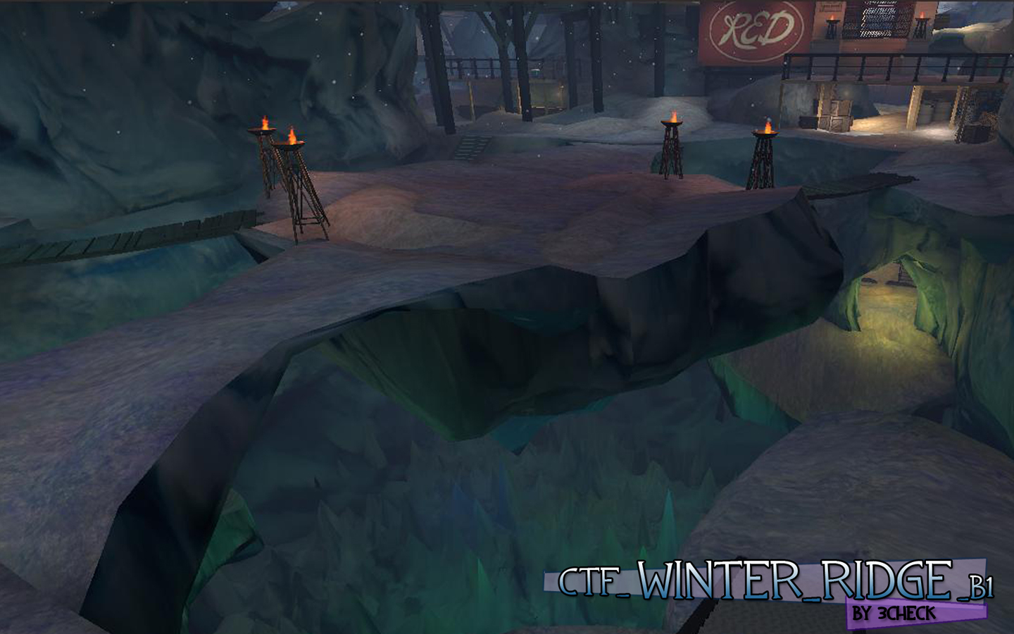 ctf_winter_ridge_b1 [Team Fortress 2] [Mods]