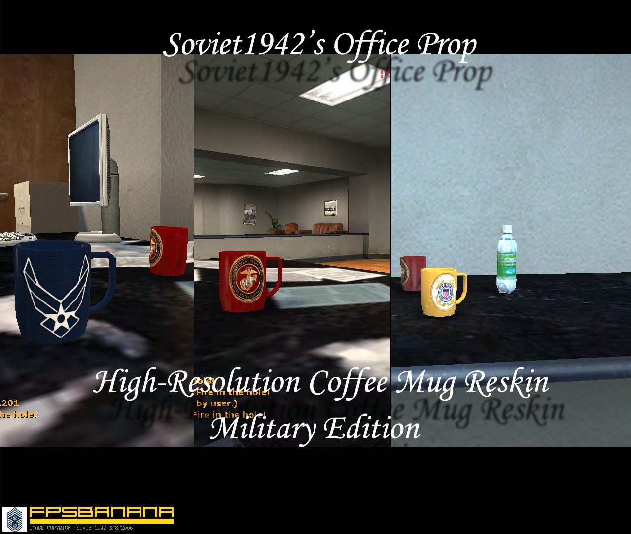 High-Resolution Military Coffee Mugs Mod for Counter-Strike: Source ...