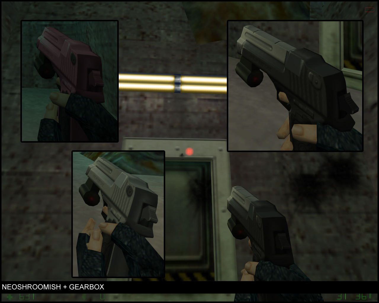 NeoShroomish's Deagle retex Mod for Half-Life: Opposing Force | HL:OF Mods