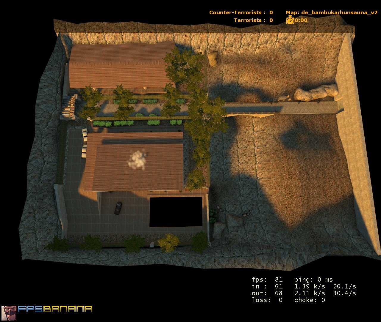 de_bambukarhunsauna_v3 Mod for Counter-Strike: Source | CS:S Mods
