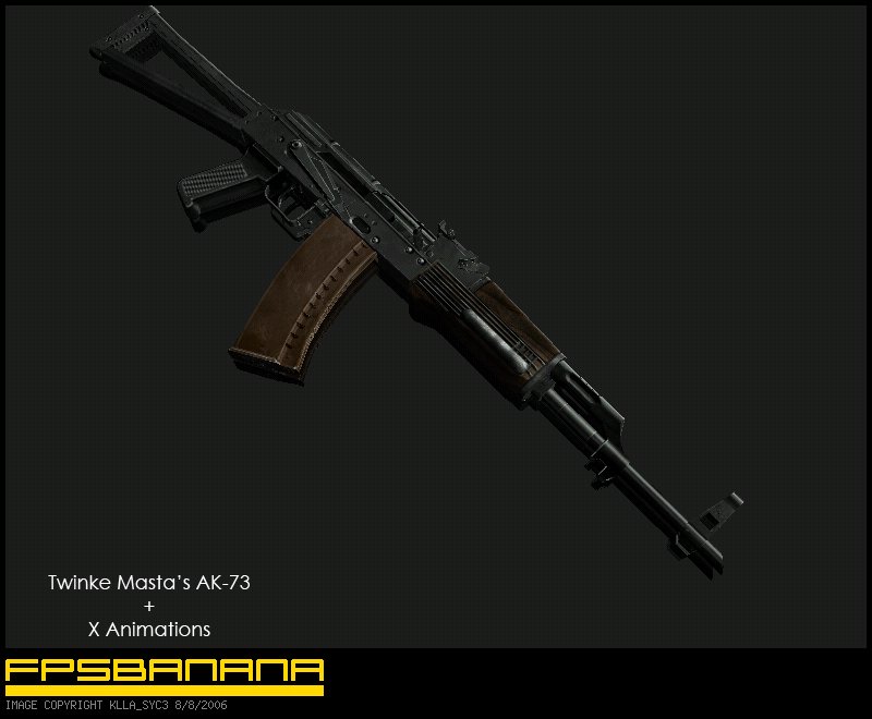 Twinke Masta's AK-73 + X Animations [Counter-Strike: Condition Zero] [Mods]