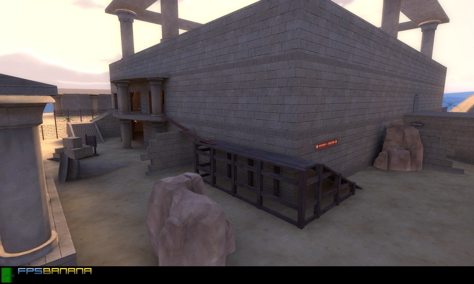 koth_courtyard_b6 Mod for Team Fortress 2 | TF2 Mods