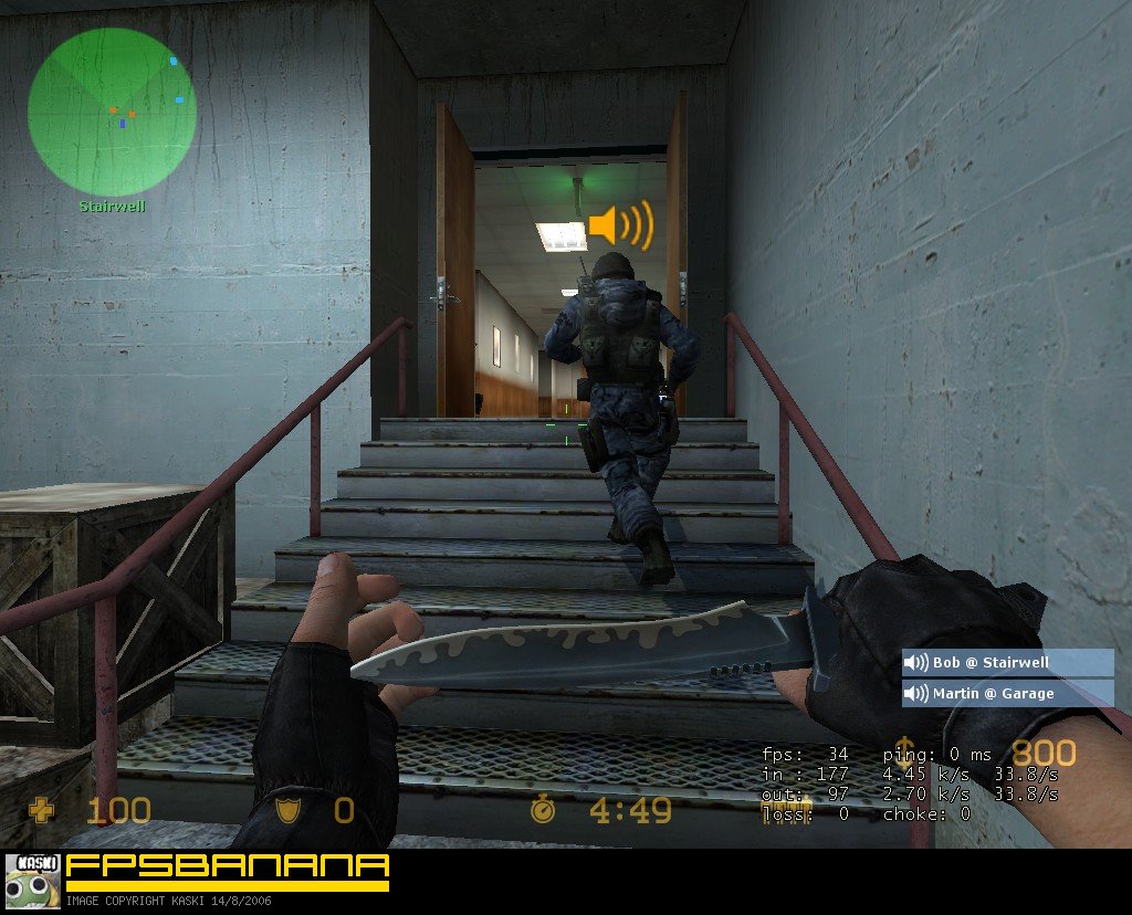 Blue Camoflauge For CSS Mod for Counter-Strike: Source | CS:S Mods