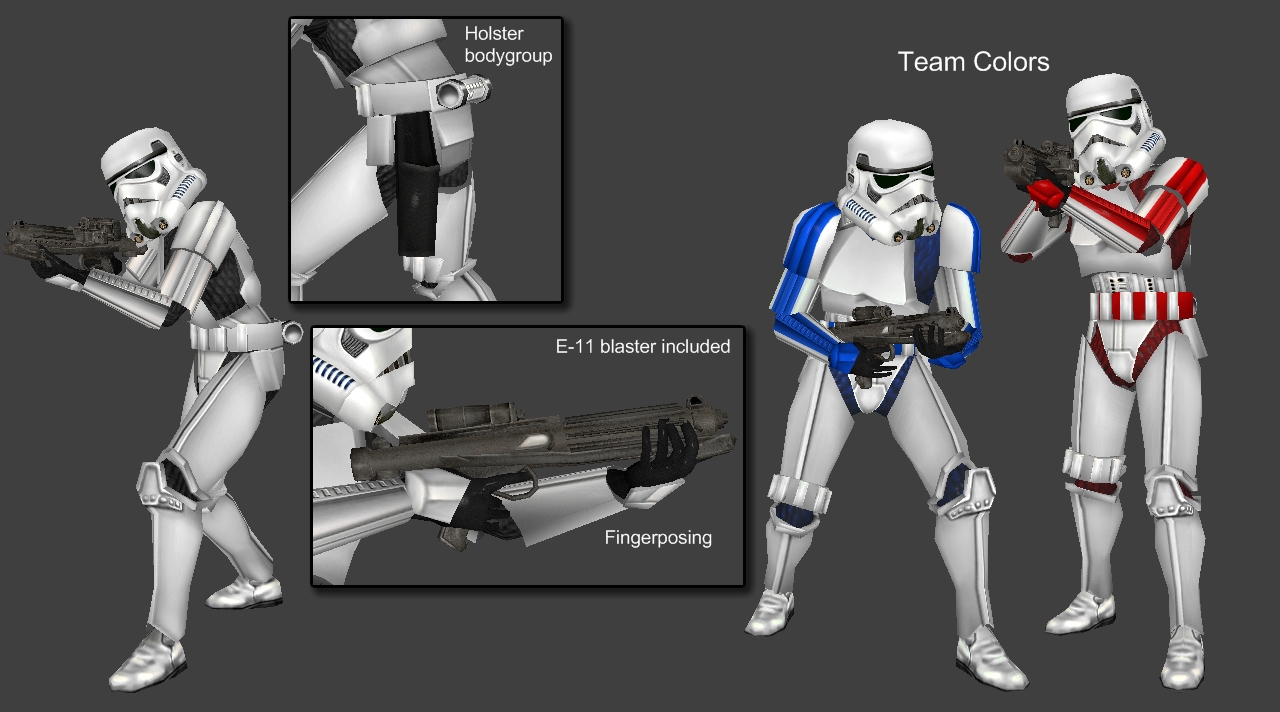 Stormtrooper Ragdolls Mod for Garry's Mod | GMod Mods