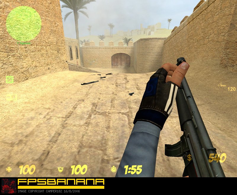 Hostage Hands Skin V2 [Counter-Strike: Source] [Mods]