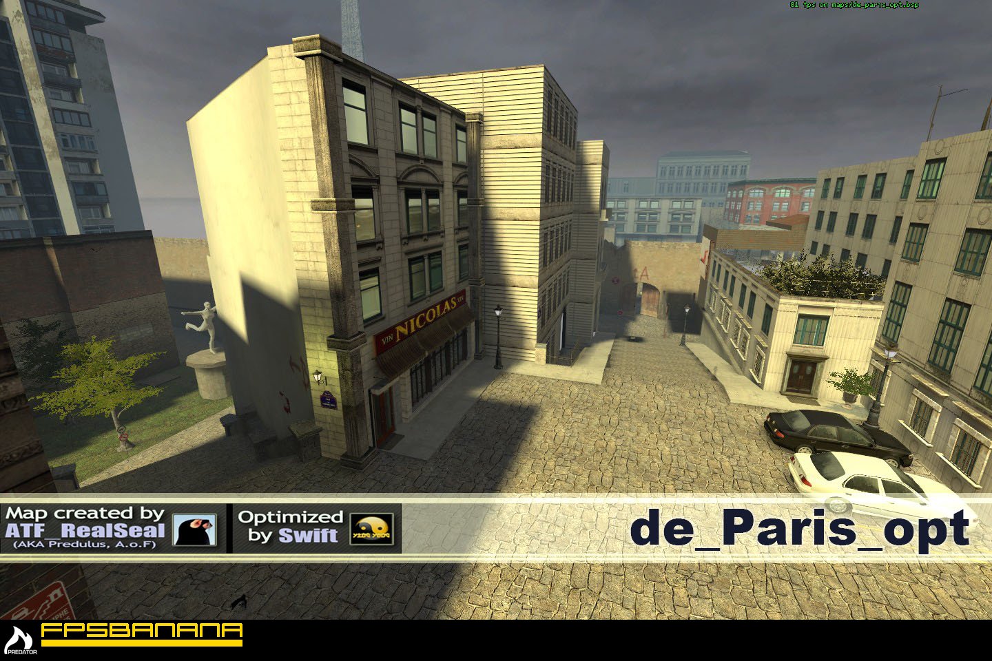 de_paris_opt Mod for Counter-Strike: Source | CS:S Mods