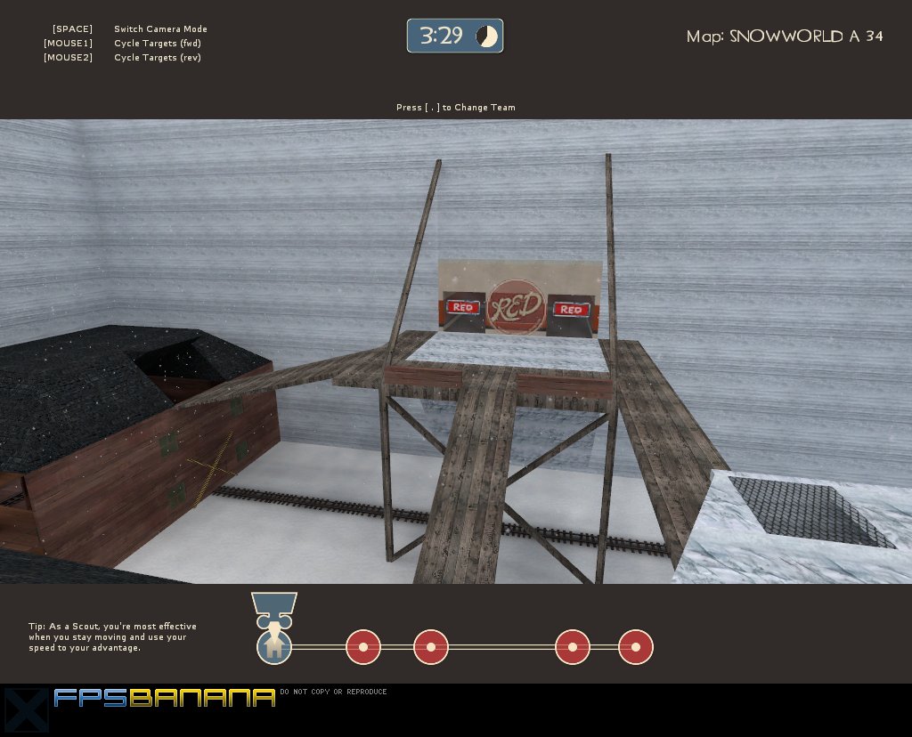 pl_snowworld_bv1 Mod for Team Fortress 2 | TF2 Mods