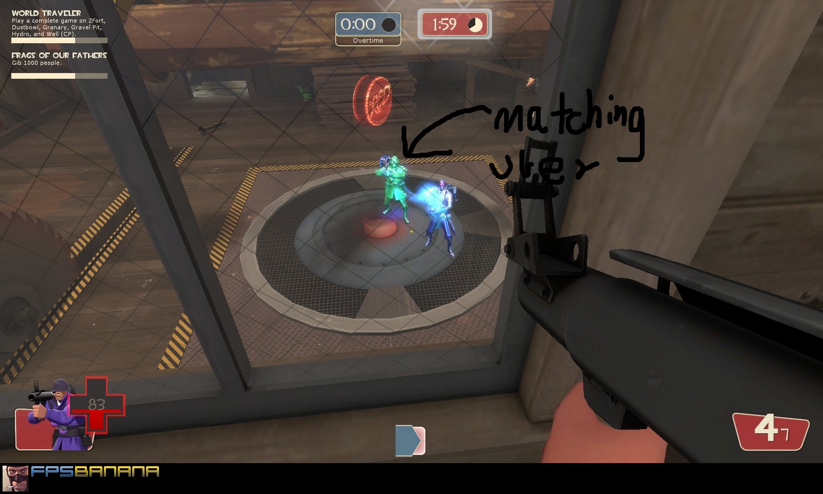 purple vs green soldier reskin Mod for Team Fortress 2 | TF2 Mods