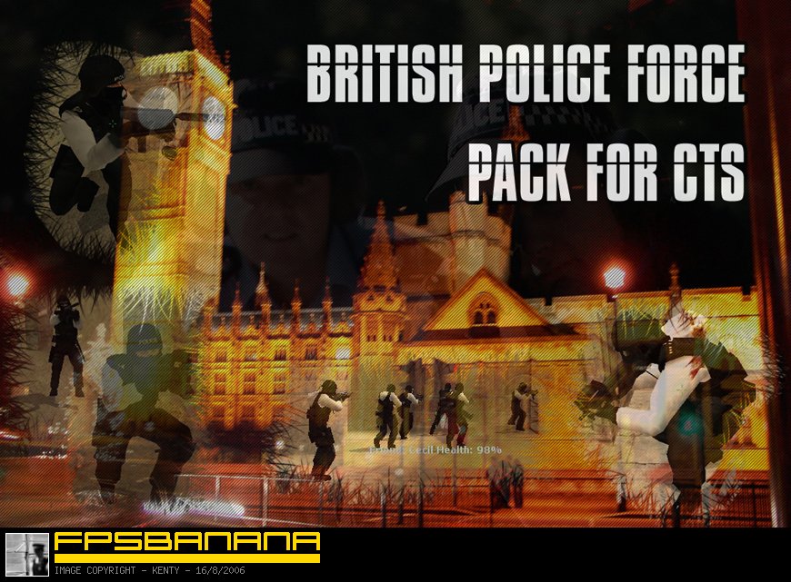 British CO19 ARV Police Officers Mod for Counter-Strike: Source | CS:S Mods