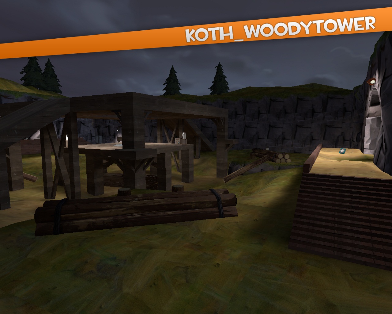 koth_woodytower [Team Fortress 2] [Mods]