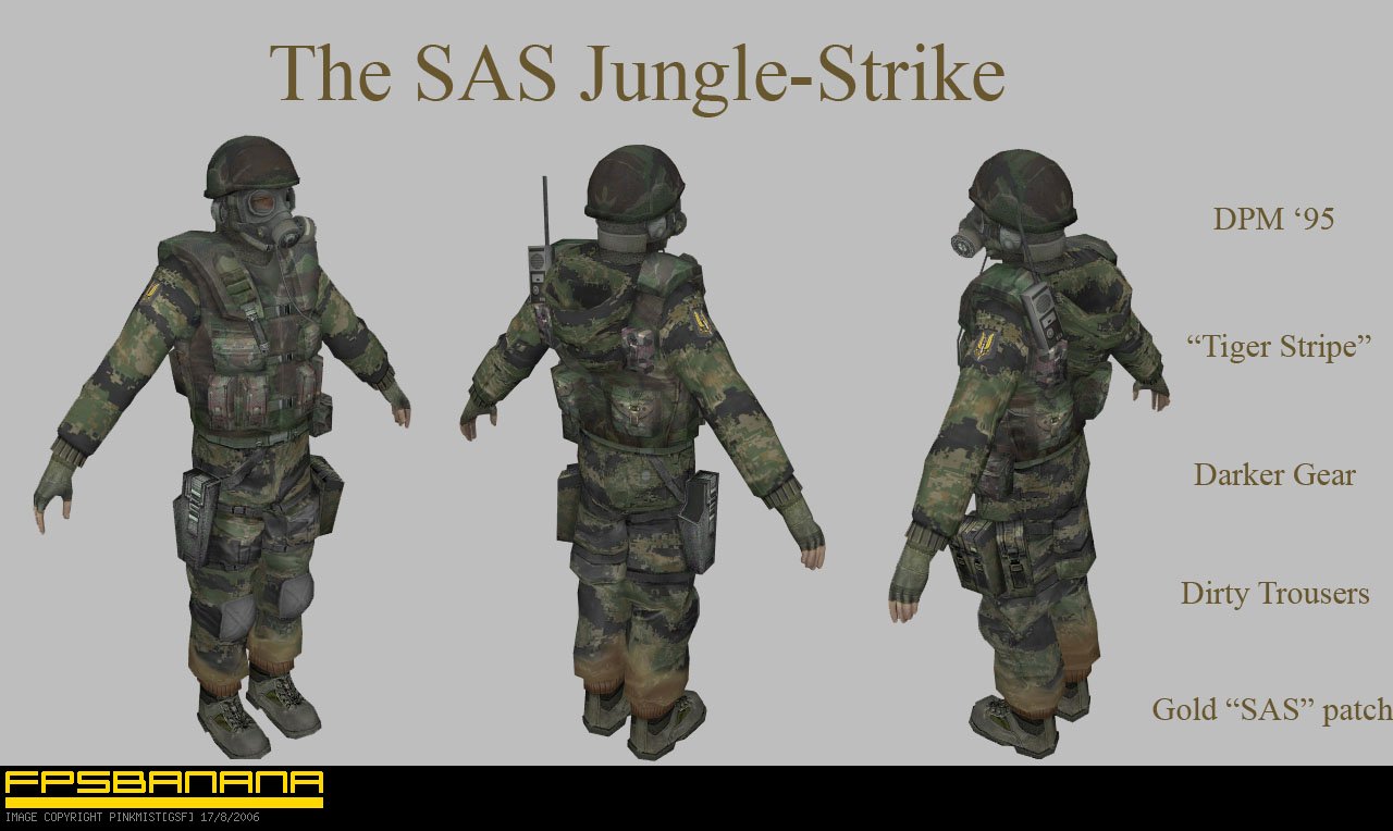 SAS Jungle-Strike Mod for Counter-Strike: Source | CS:S Mods