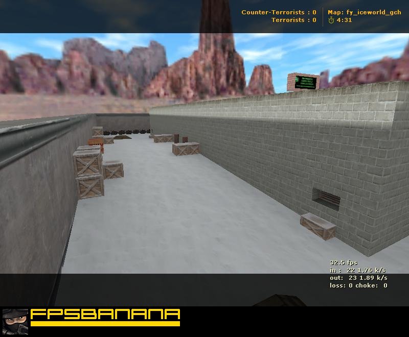 fy_iceworld_gch Mod for Counter-Strike: Condition Zero | CS:CZ Mods