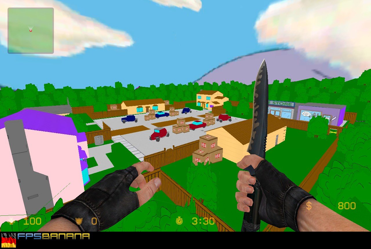 gg_simpsons_park_v2 [Counter-Strike: Source] [Mods]