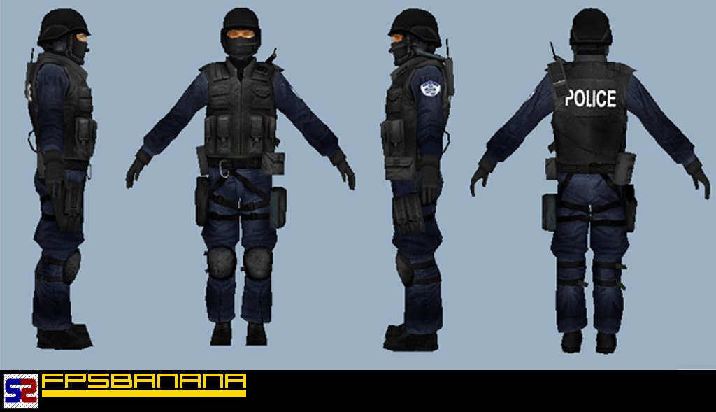 StealthSilver's Montreal Swat [Counter-Strike: Source] [Mods]