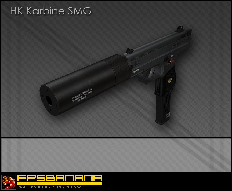 HK Karbine SMG [Counter-Strike: Condition Zero] [Mods]