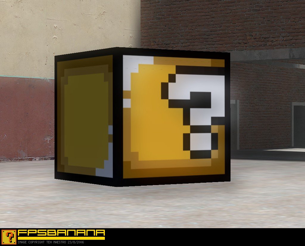 Animated Mario Item Box V2 (Hexed) Mod for Garry's Mod | GMod Mods