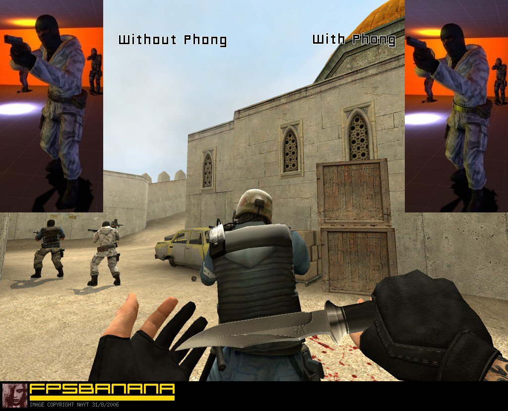 Phong On CSS Playermodels [Counter-Strike: Source] [Mods]