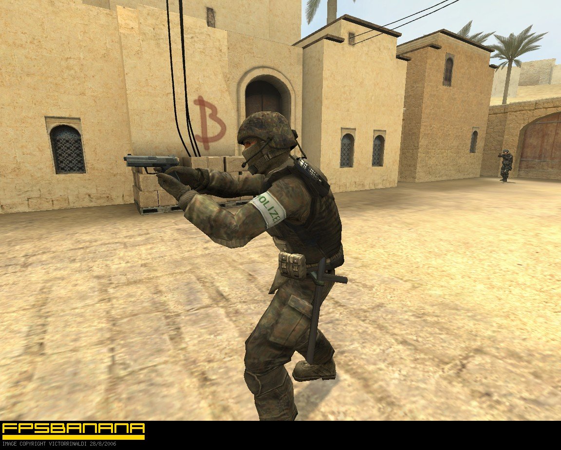Gsg9 German Army Desert Camofluage V2 Mod for Counter-Strike: Source ...