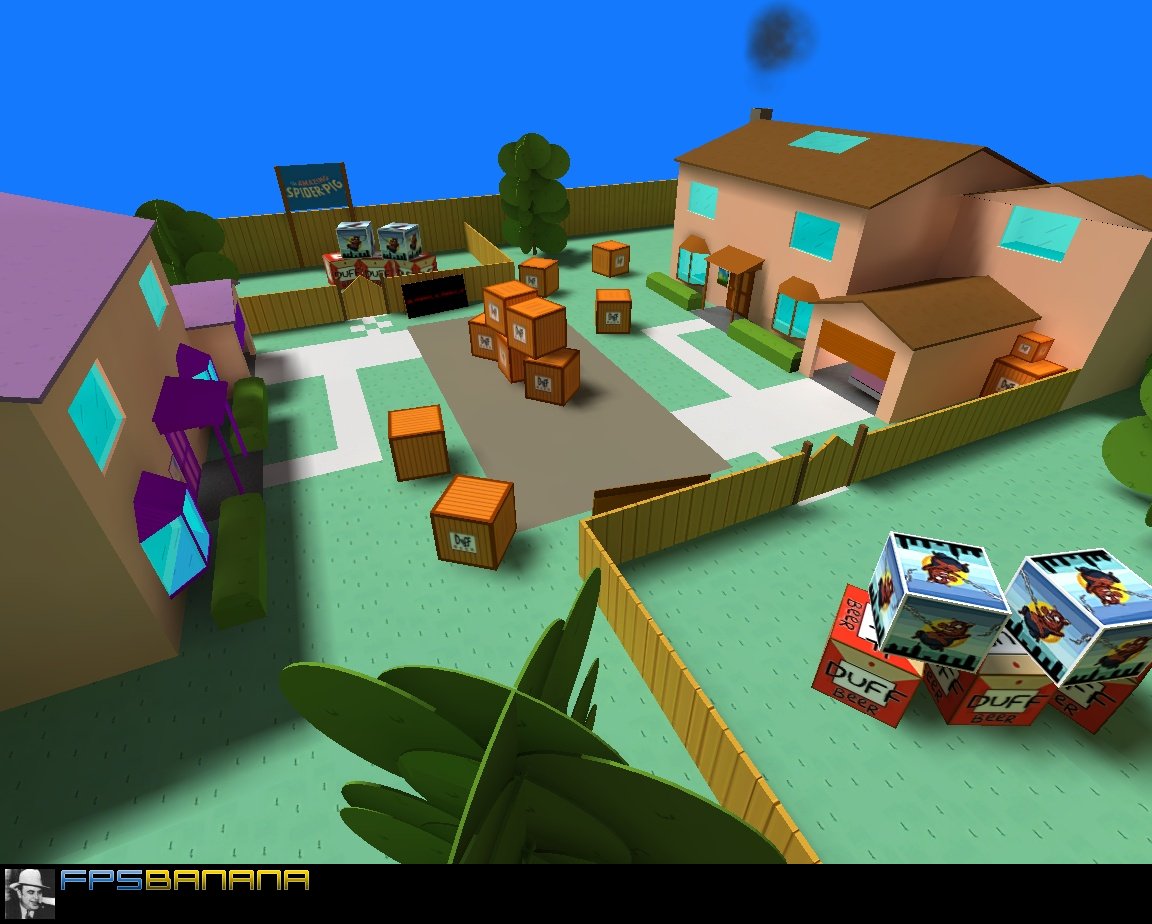 gg_simpsons_vs_flanders_v2 Mod for Counter-Strike: Source | CS:S Mods