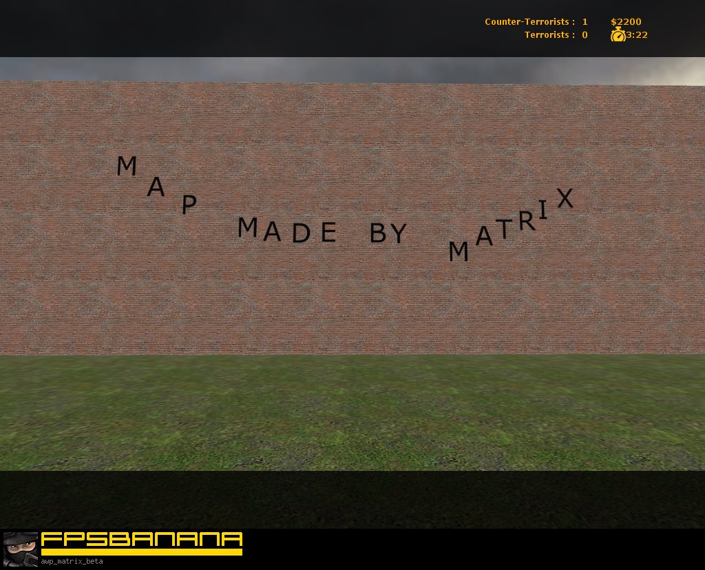 awp_matrix_beta [Counter-Strike: Source] [Mods]