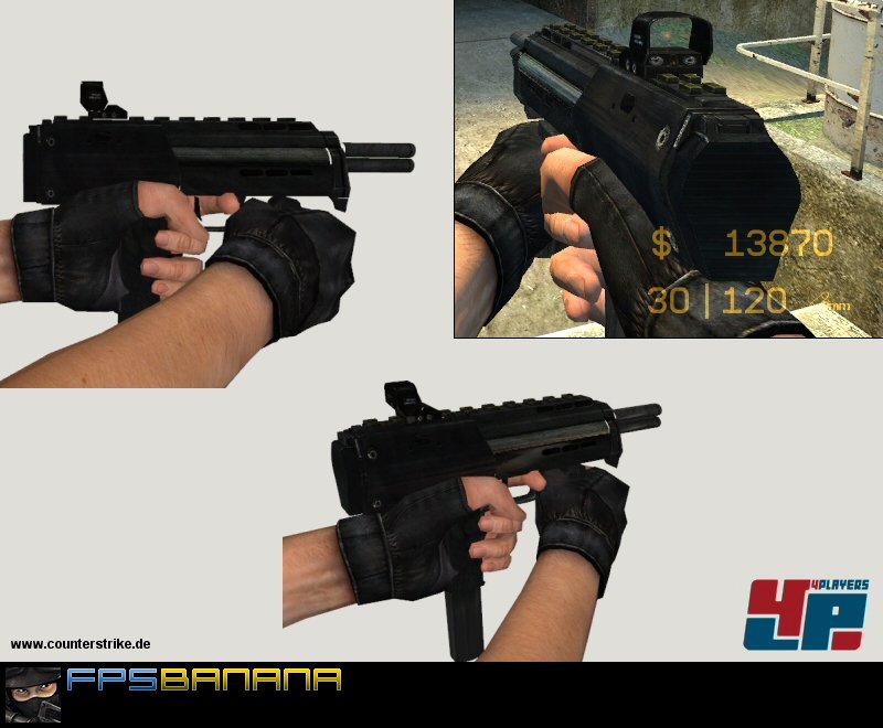 MP7 (Half life 2 )for CSS Mod for Counter-Strike: Source | CS:S Mods
