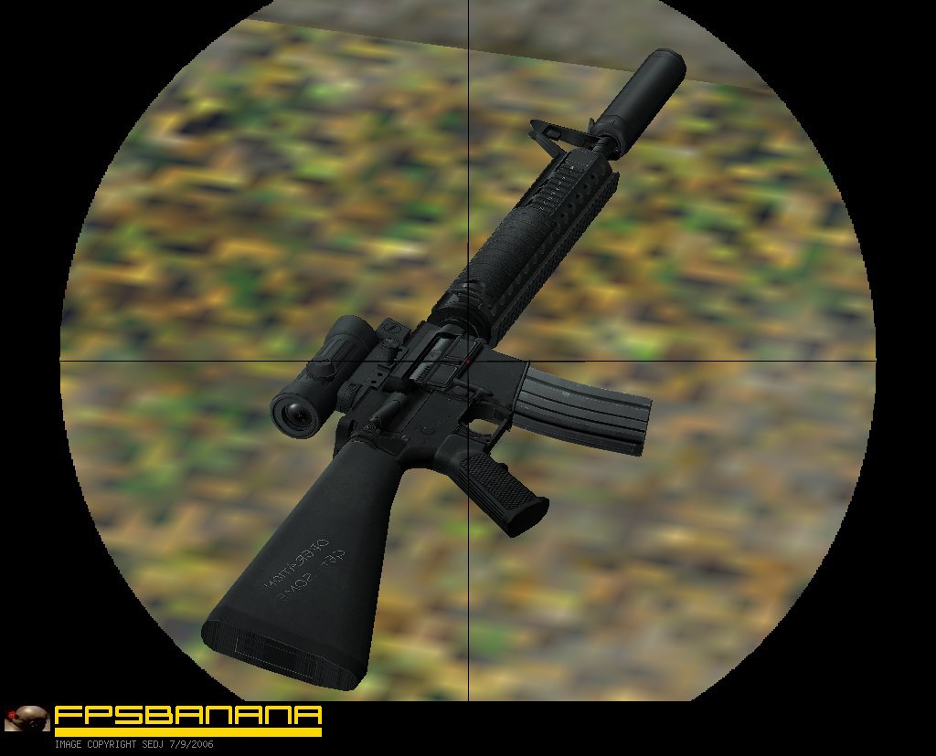 Armalite M16-A4 With elcan [Counter-Strike: Condition Zero] [Mods]