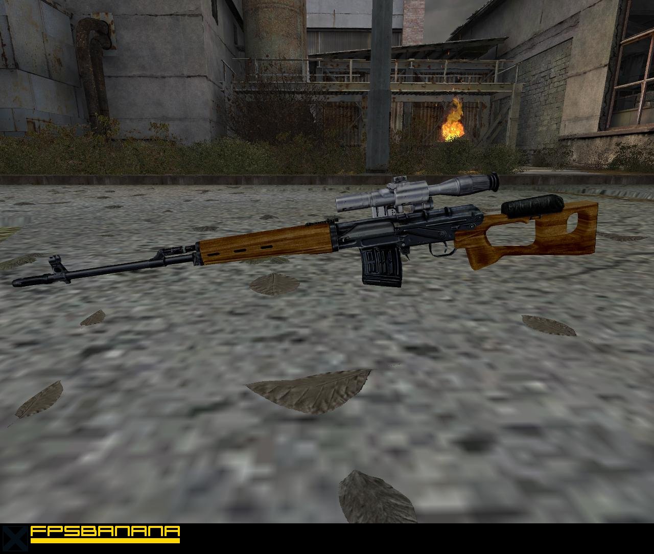 Real SVD Skin Mod for S.T.A.L.K.E.R.: Shadow of Chernobyl | STALKER Mods